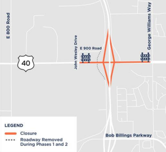 Kansas Highway 10 interchange at 6th Street to close for KDOT project ...